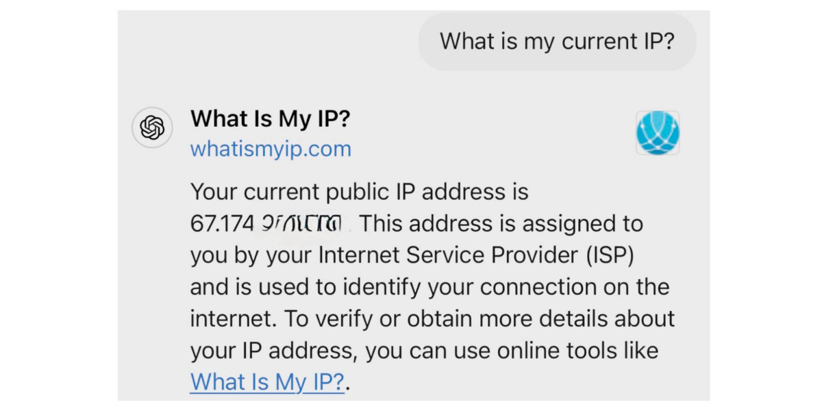 The ChatGPT IP address mystery